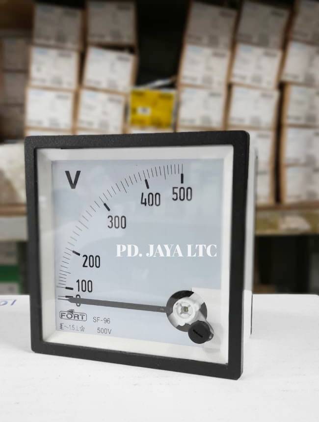 Fort Volt Meter Analog Class 1.5 - Voltmeter FT-96 0-300V | Lazada ...