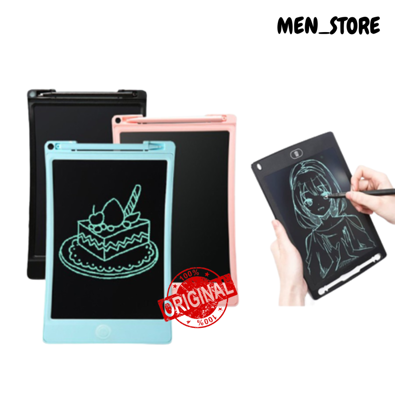 LCD DRAWING WRITTING 8.5 INCH Tablet Papan Tulis Gambar 8inc" ON OFF ...