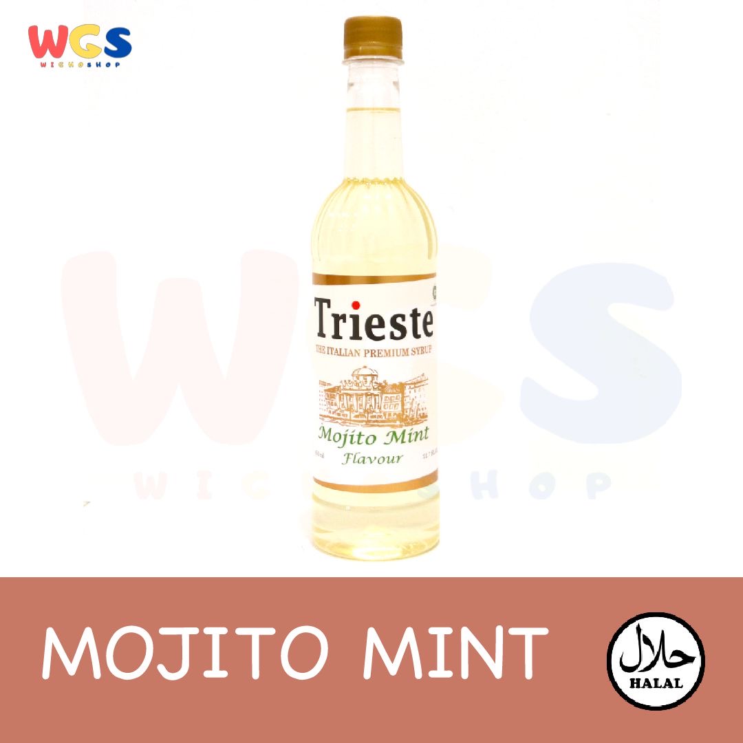 Trieste Syrup Mojito Mint Flavored 650ml - Sirup Rasa Mojito Mint ...