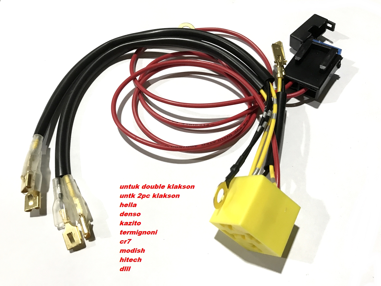 SOKET RILEY SOCKET RELAY KLAKSON UNIVERSAL ALL MOTOR MOBIL PEMASANGN ...