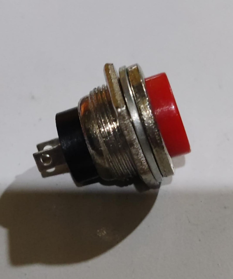 Switch Push On Bulat Besi Besar / Saklar Push On Bulat Push Button On ...