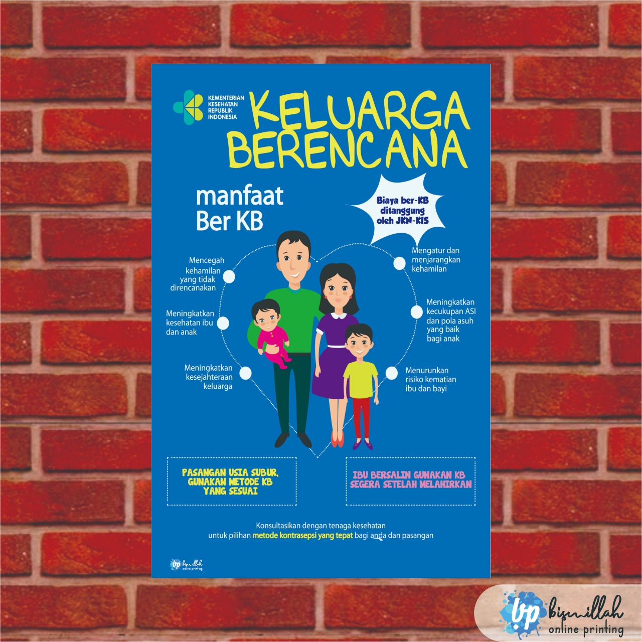 Poster Kesehatan Keluarga Berencana | Lazada Indonesia
