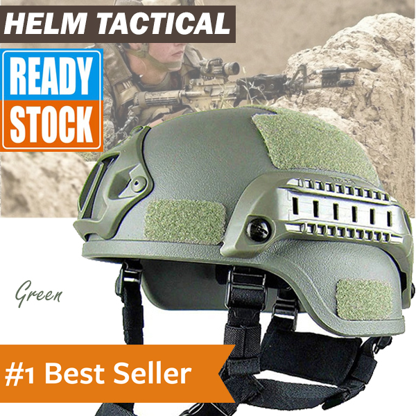 Helm Airsoft Tactical Paintball Army Outdoor Helm Motor Keren Helem ...