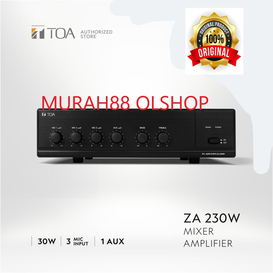 AMPLI TOA ZA- 230w POWER 30WATT amplifier TOA za230 w | Lazada Indonesia