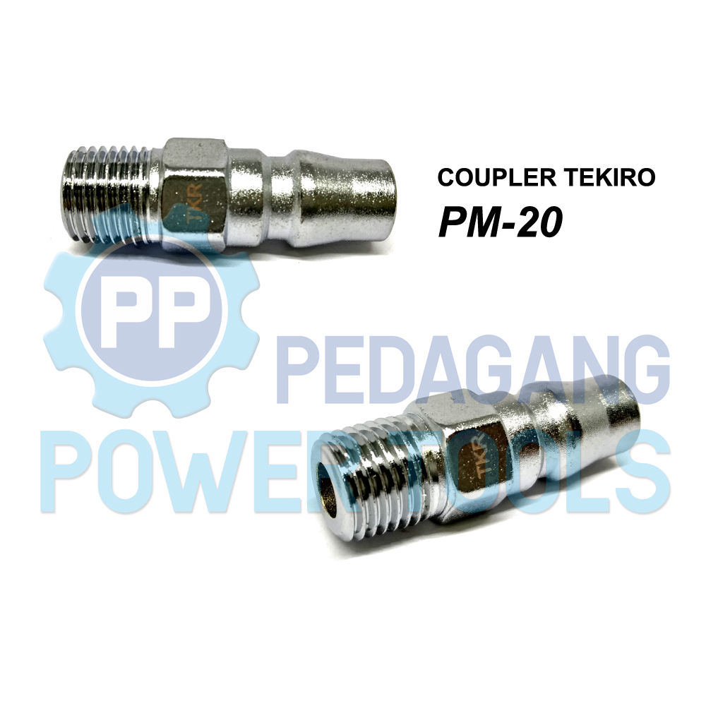 TEKIRO KOPLER PM 20 AIR QUICK COUPLER PM20 KOMPRESOR UDARA ANGIN ...