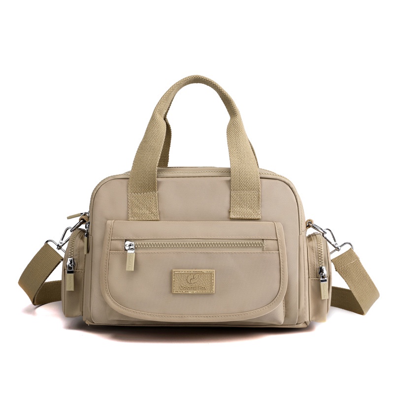 Hathin muii tas colorful fox 0473 tas wanita nilon waterproof besar ...