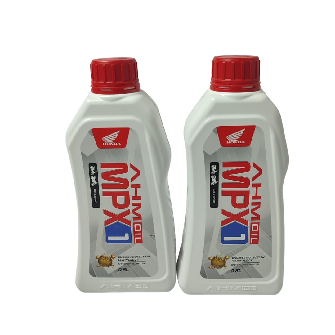 Oli AHM MPX 1 Honda AHM OIL - 800 ml - PELUMAS MOTOR OLI 0.8 LITER ...