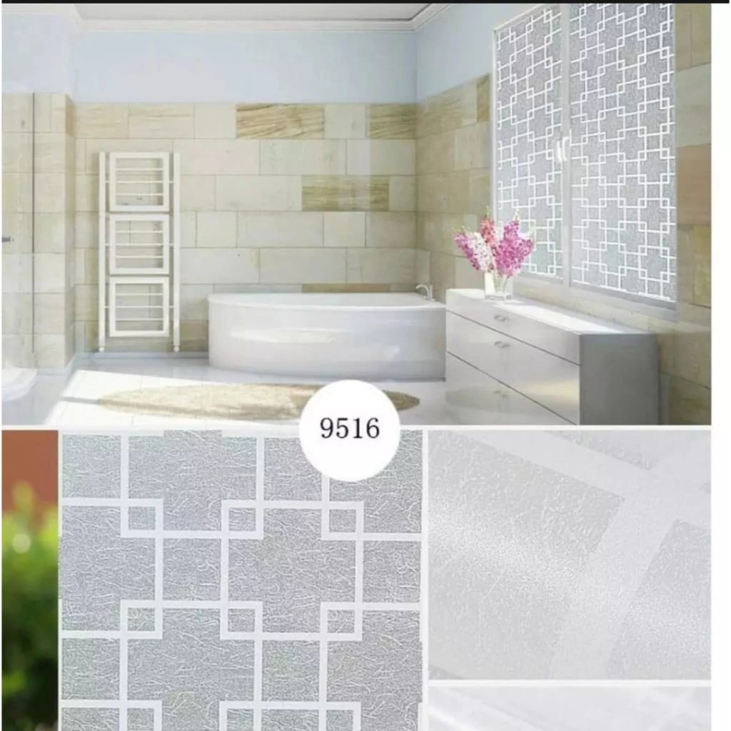 STICKER KACA JENDELA MOTIF SUNBLAST UKURAN 45CM X 5M | Lazada Indonesia