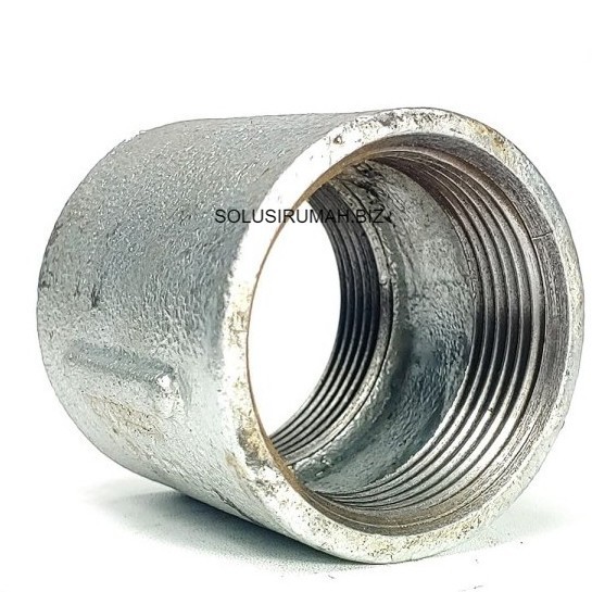 SOCK 1 1/4 BESI GALVANIS SOK DRAT 1 1/4" INCH SOCKET 1.25 inch dalam ...