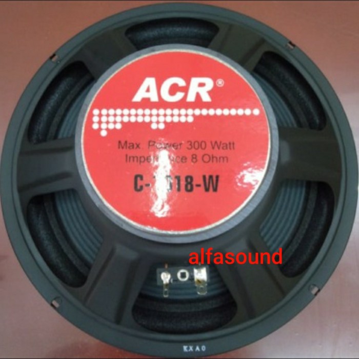 Speaker ACR Wofer Speker 10 Inch Woofer ACR C1018W C-1018-W | Lazada ...