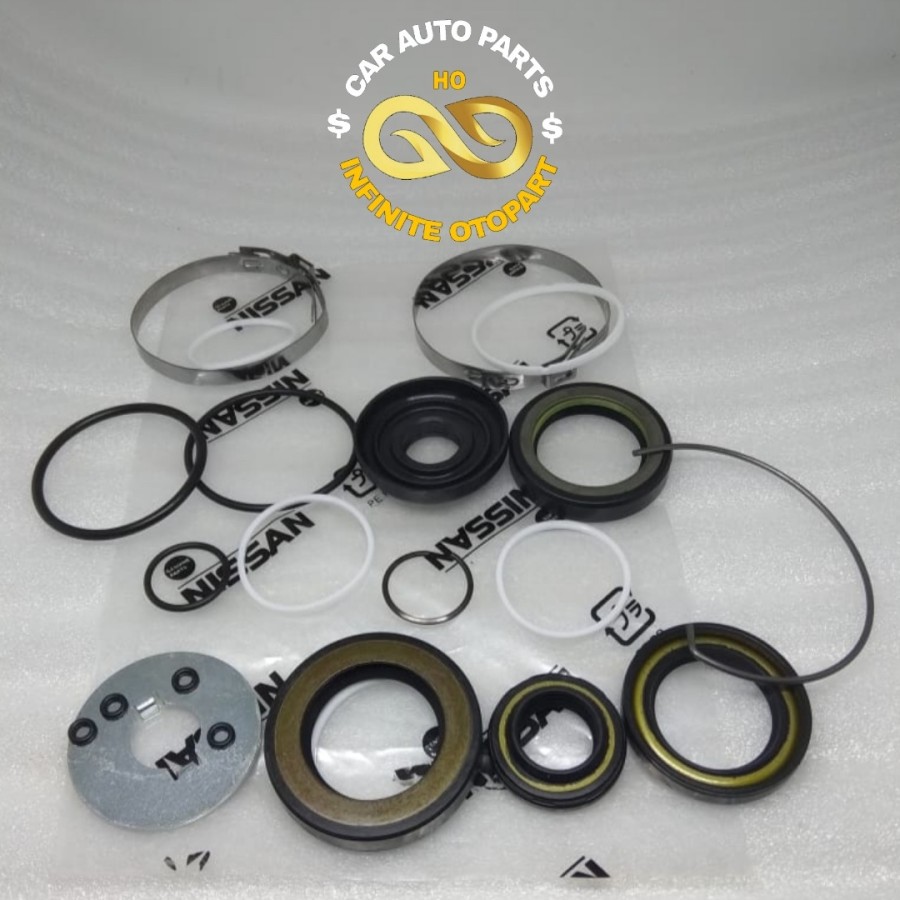 SEAL POWER STEERING KIT LOW BAWAH NISSAN NAVARA 49001-EB700 TYPE ORI ...