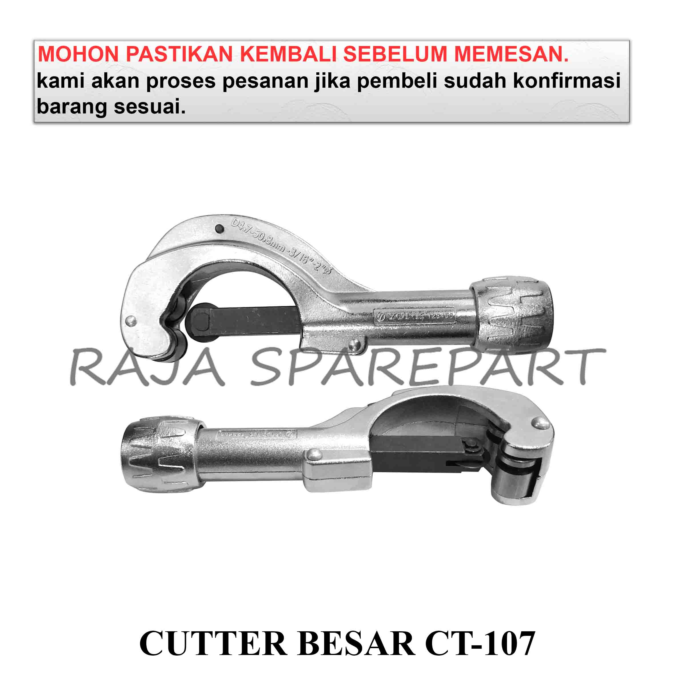 CUTTER / PEMOTONG PIPA TEMBAGA / TUBE CUTTER PIPA AC / CUTTER BESAR CT ...