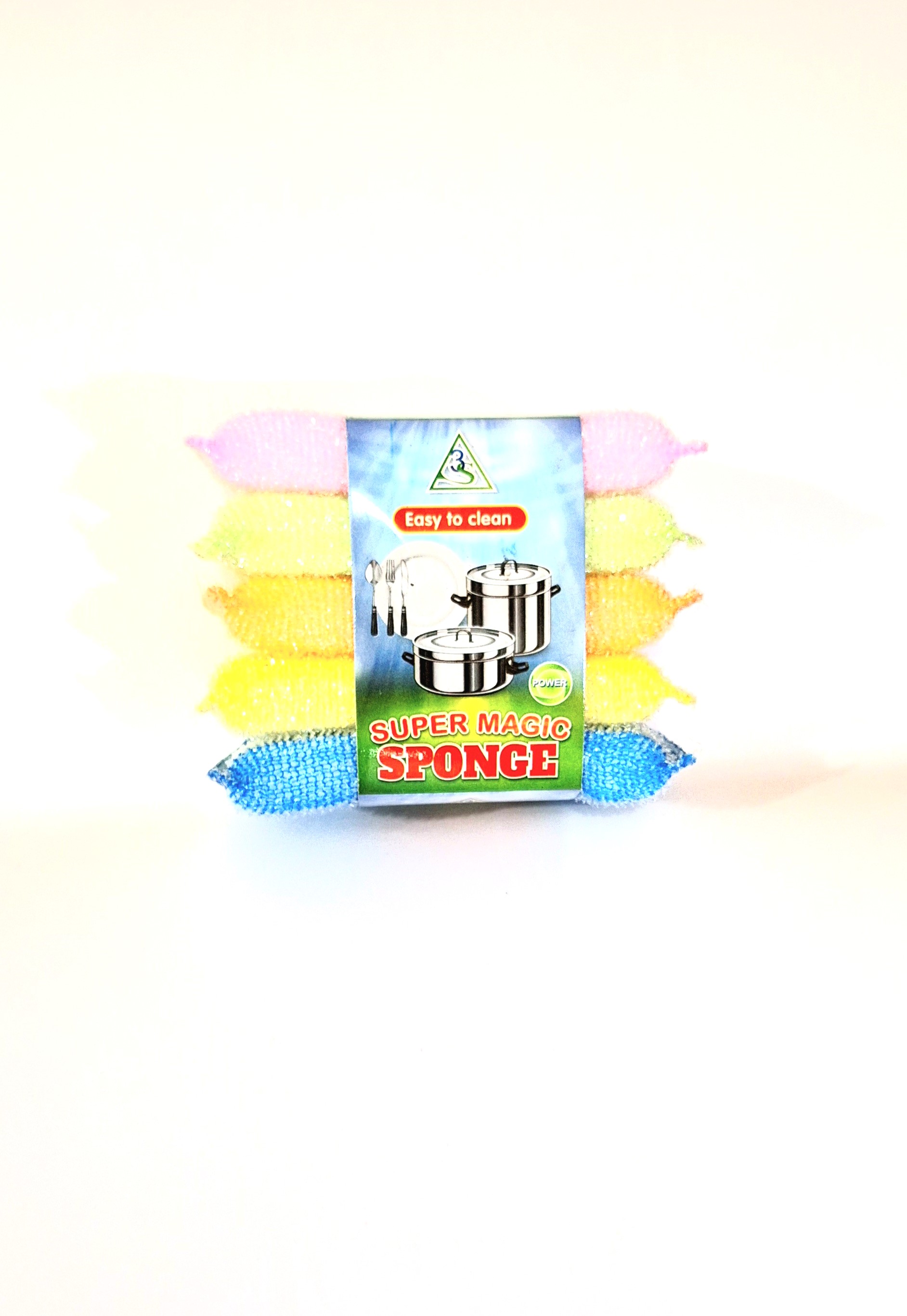 Spon Cuci Piring 3S Super Magic Sponge isi 5 | Lazada Indonesia