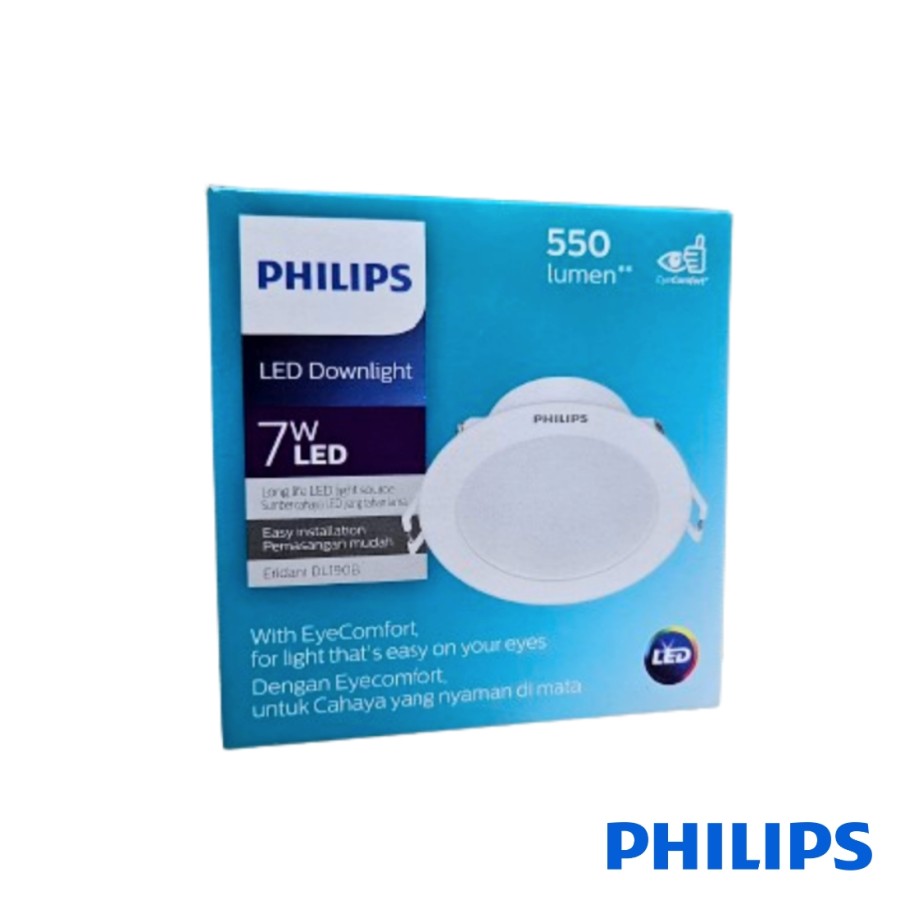 PHILIPS Eridani G2 DL190B 7W D100 4" - LED Downlight 7W | Lazada Indonesia