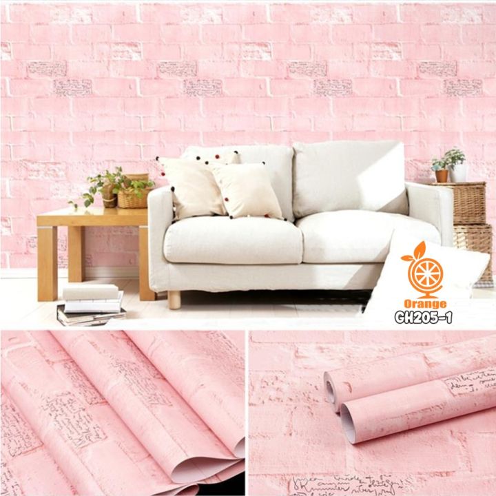 COD Wallpaper dinding 3d motif elegant Wallpaper dinding kamar tidur anak wallstiker 45cm X 9M ...