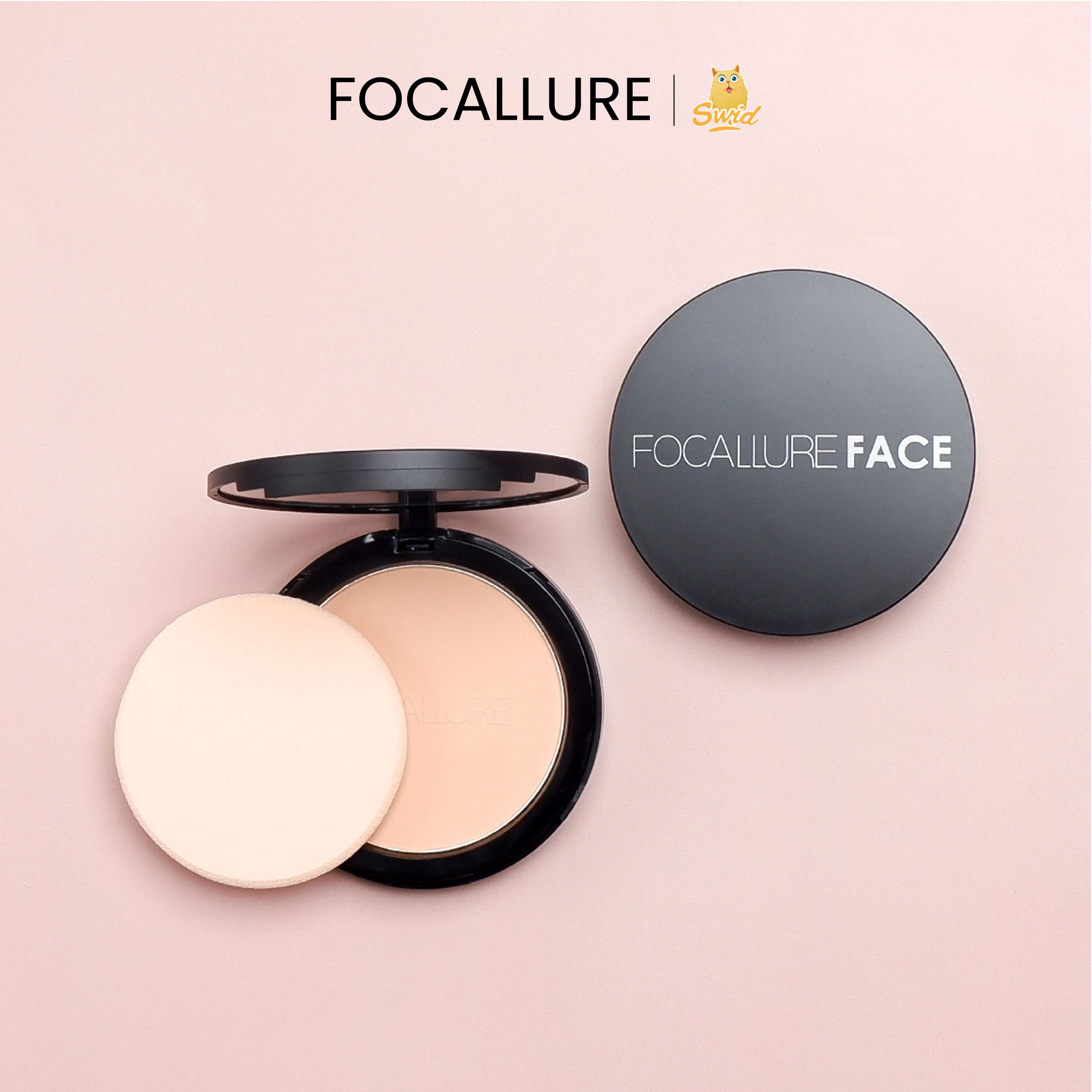 FOCALLURE Oil-control Pressed Powder-Matte Bedak Padat | Lazada Indonesia