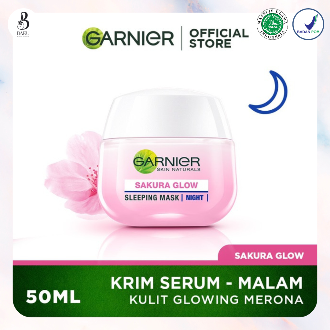 ⛄️BARU⛄️ Garnier Sakura Glow Complete Series | Perawatan Wajah ...