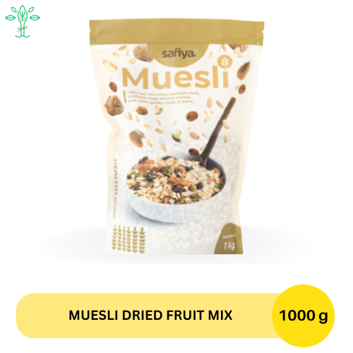Muesli Dried Fruit Mix 1000 Gr Safiya Sereal Makanan Ringan Granola