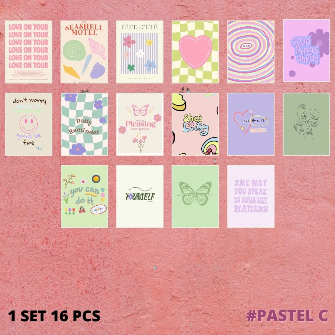 POSTER AESTHETIC | POSTER ESTETIK | DEKORASI DINDING | DEKORASI KAMAR ...