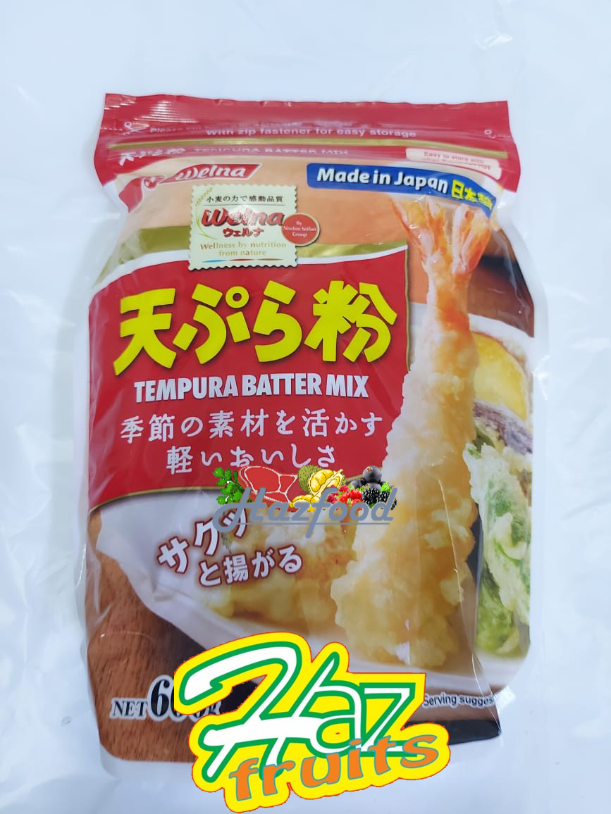 Tepung Tempura 600gr Jepang Import / Nisshin Seifun Tempurako Original ...