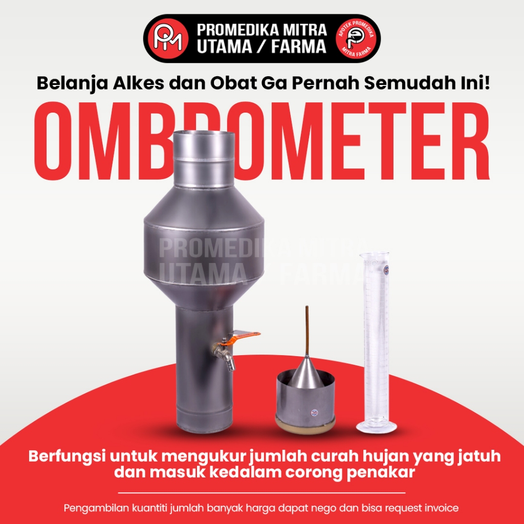 Alat Ukur Curah Hujan / Rain Gauge Ombrometer | Lazada Indonesia