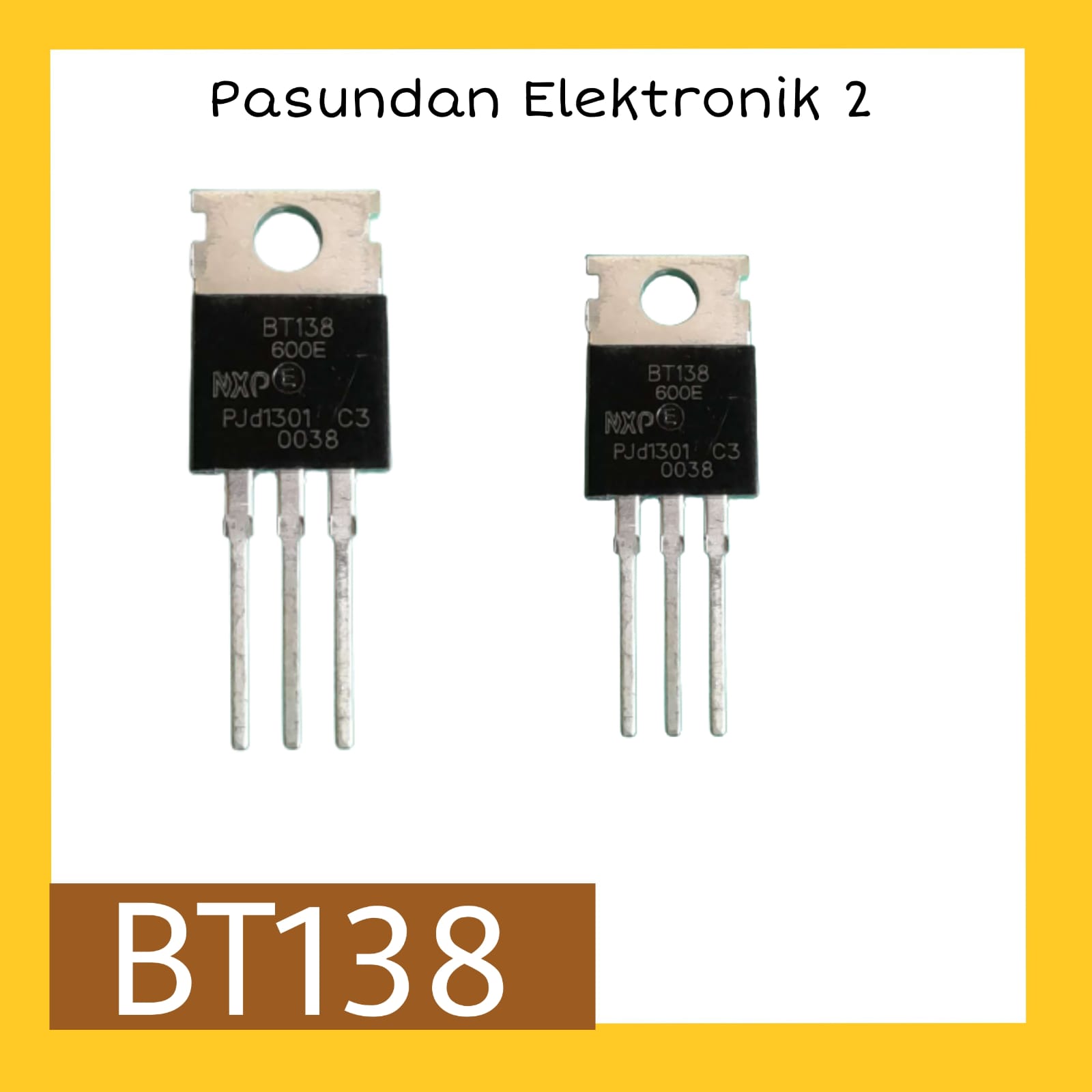 TRIAC BT138 600E | Lazada Indonesia