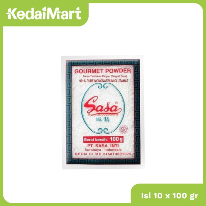 Penyedap Rasa Sasa Pack Isi 10 x 100 Gram | Lazada Indonesia