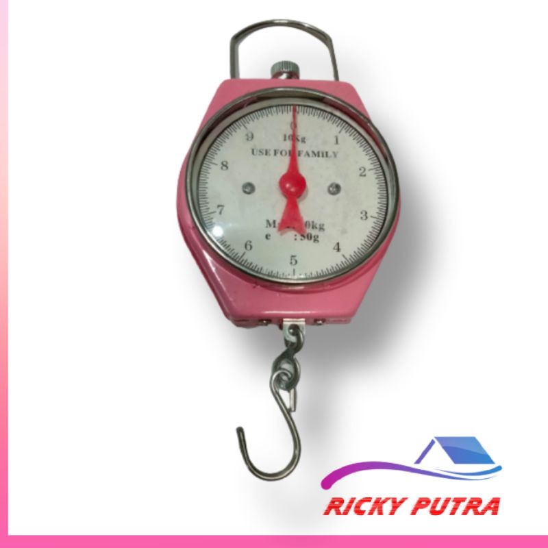 Timbangan Gantung manual 10kg /Timbangan mini /Timbangan kecil / Kilo ...
