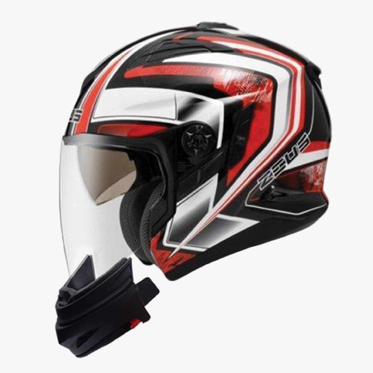 Helm Zeus 613C Modular AJ6 Helm Zeus 613 Modular Multifungsi ZS-613C ...