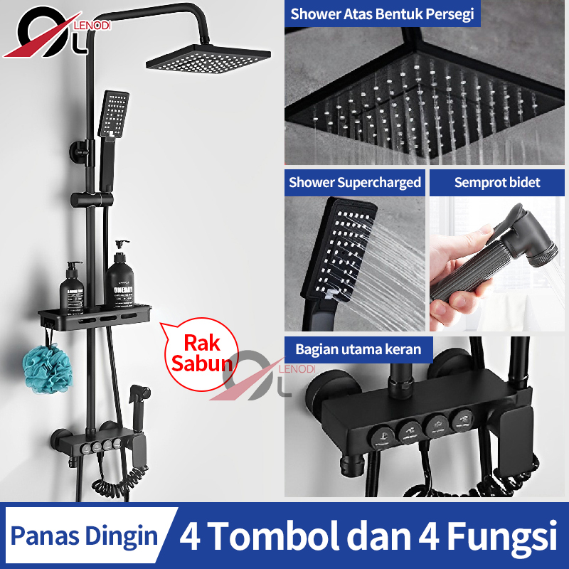 Set Shower Panas Dingin/4in1 Set Keran Kamar Mandi/Set Shower Full ...