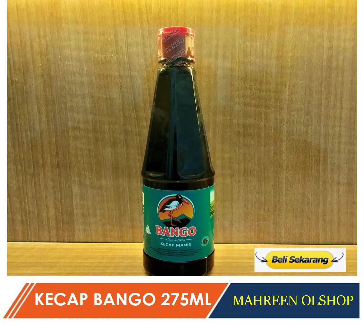 1 BOTOL KECAP MANIS BANGO UKURAN 275 ML JUMBO | Lazada Indonesia