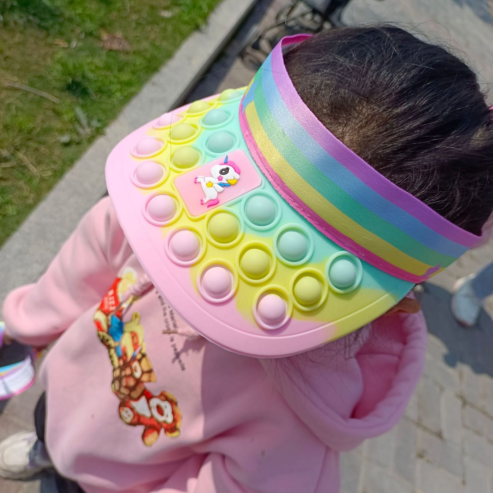 Topi Pop it - Topi Anak - Topi Anak Perempuan Topi Viral Topi Lucu ...