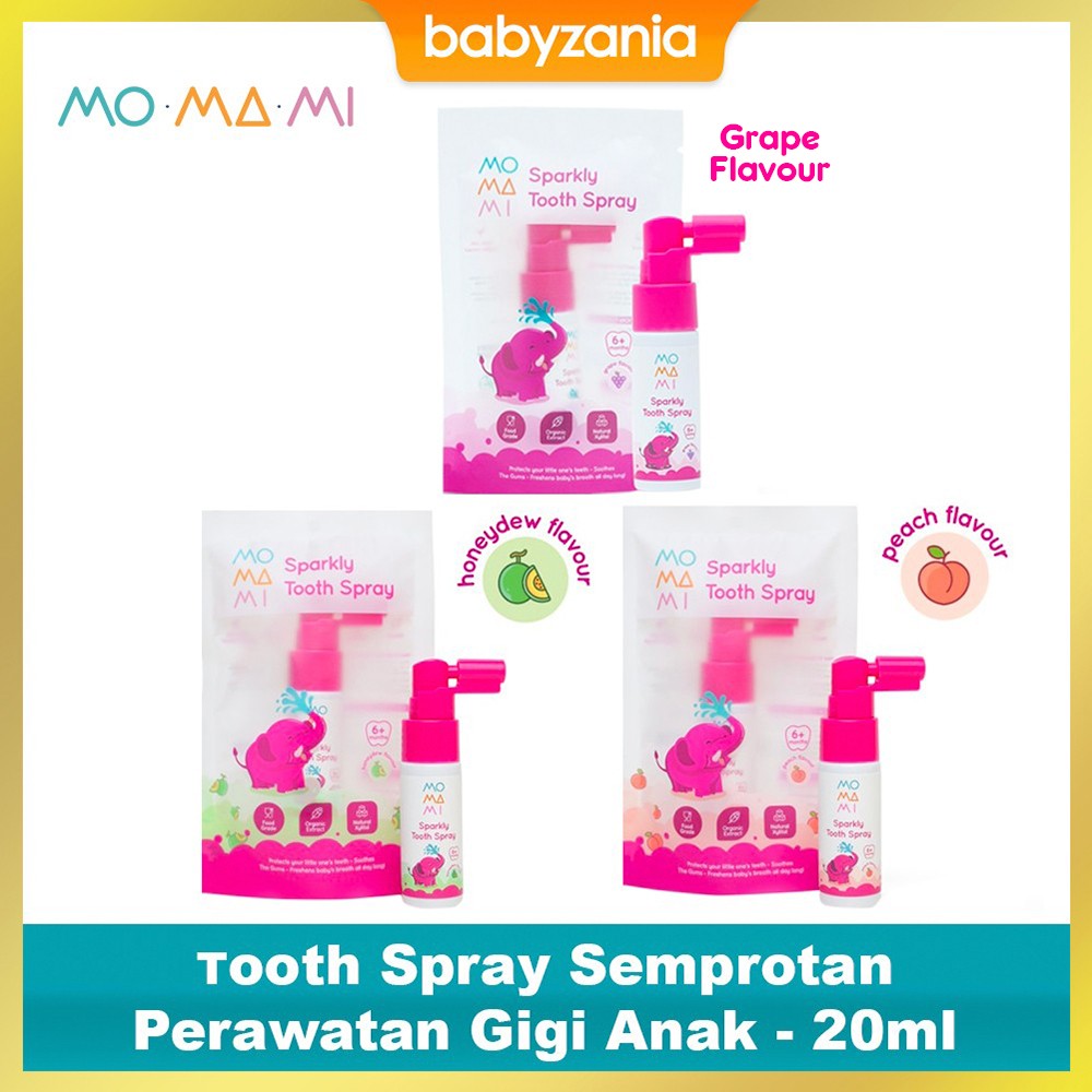 Momami Tooth Spray Semprotan Perawatan Gigi Anak - 20 ml | Lazada Indonesia