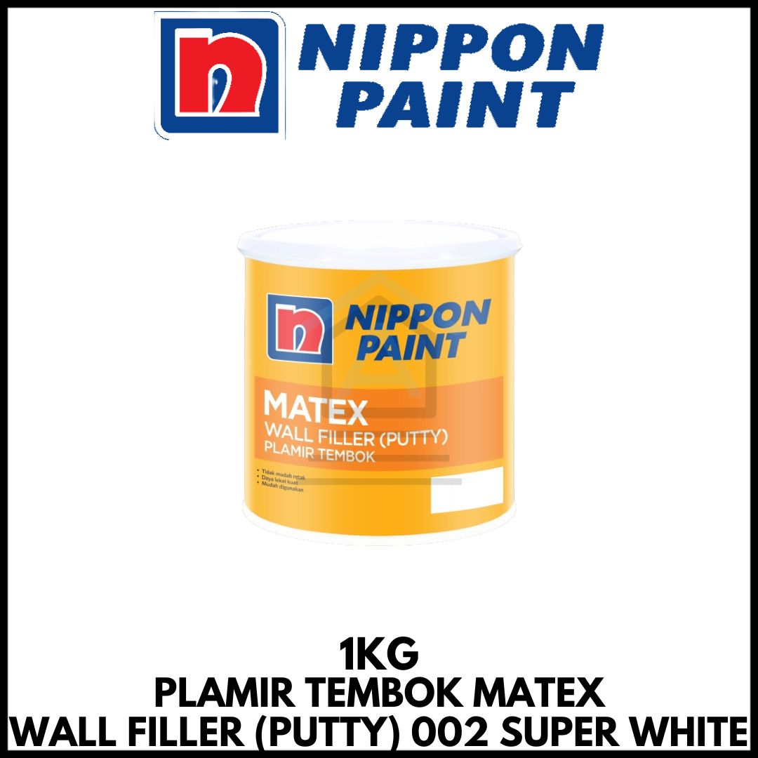 Plamir Tembok Matex Putty 1Kg Wall Filler (Putty) 002 Super White ...