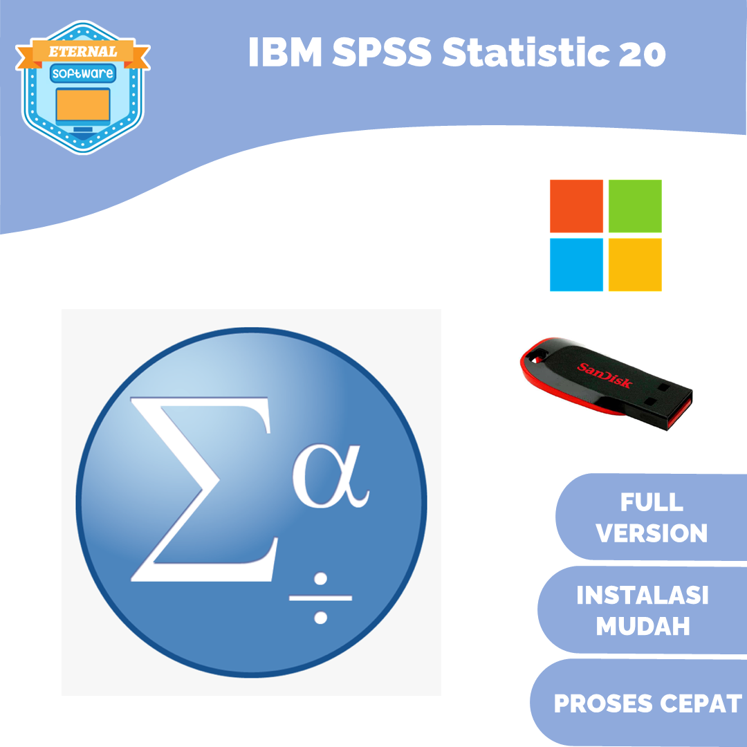 IBM SPSS Statistic 20 Full Version No Trial IBM SPSS 21 22 23 24 25 26 27 Aplikasi Olah Data ...