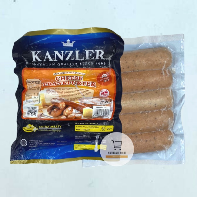 Kanzler Sosis Keju Cheese Frankfurter 360gr | Lazada Indonesia