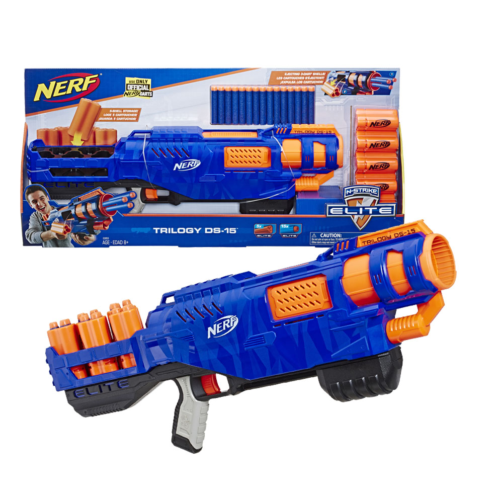 Nerf N-Strike Elite Trilogy DS-15 Blaster - Mainan Senjata Tembak ...