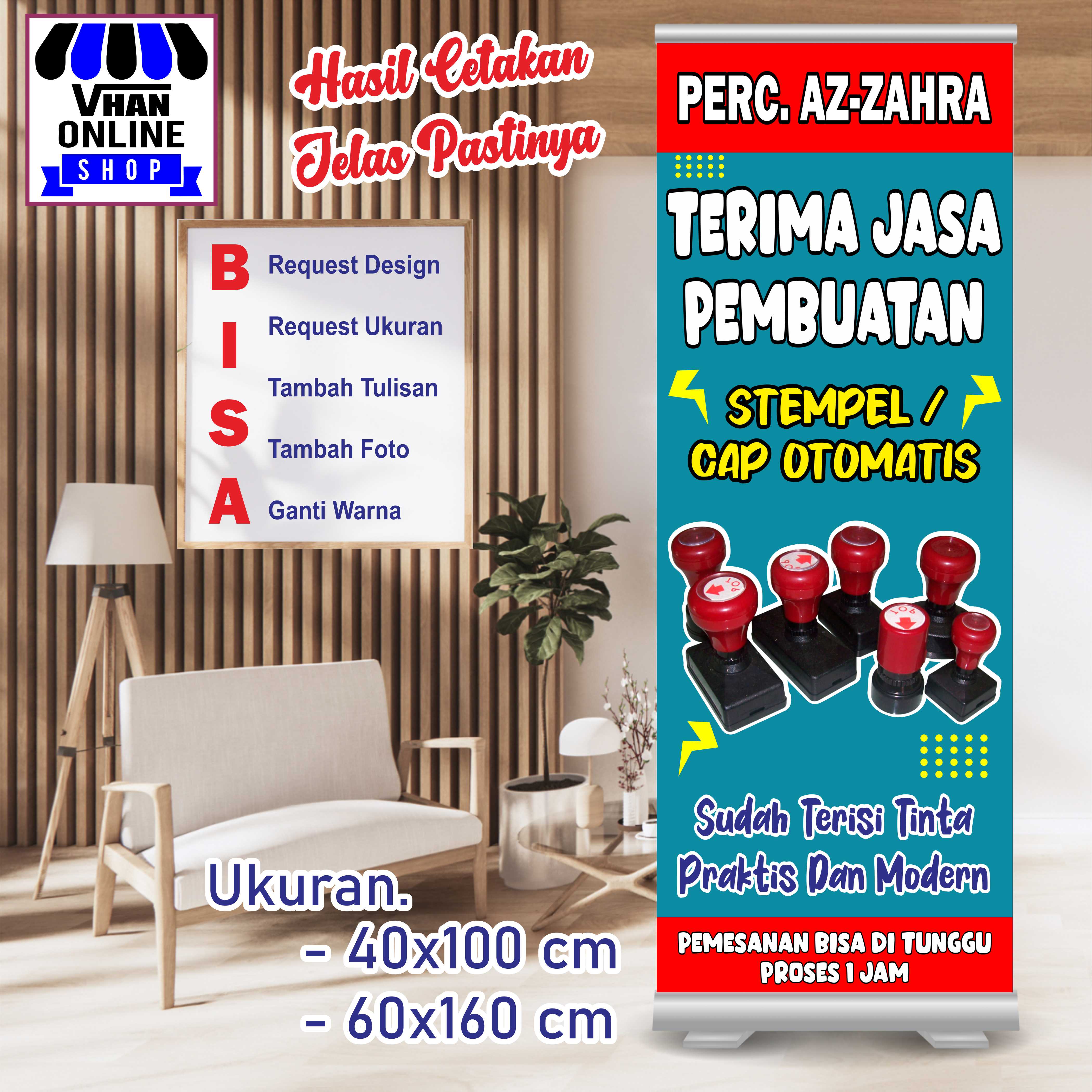 Custom banner Spanduk MMT Spanduk Pembuatan Stempel Bagus Murah ...