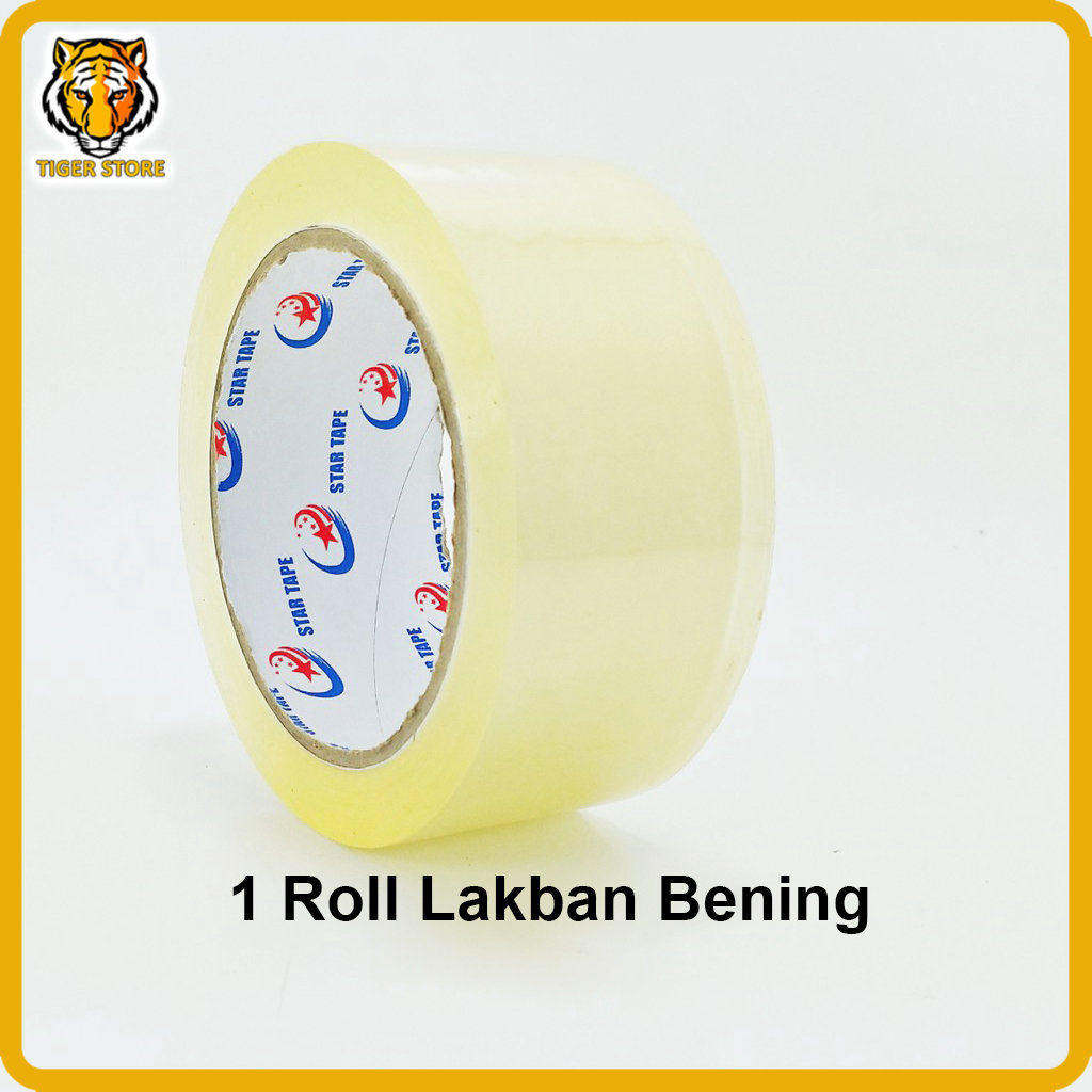 1 UNIT LAKBAN BENING 2 INCH X 100 YARD LAKBAN 45MM 100 YARD 2 INCH 45 ...