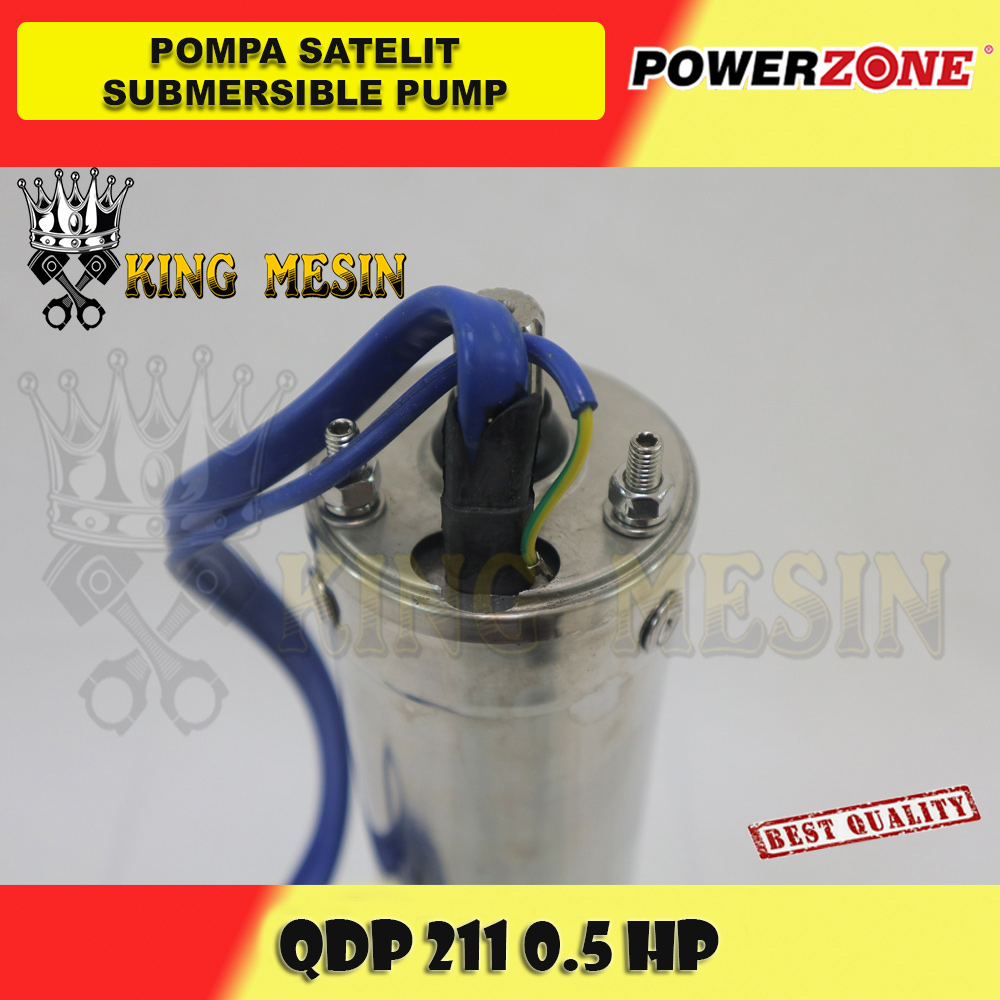 MOTOR POMPA SATELIT SUBMERSIBLE PUMP 0.5 HP QDP 211 | Lazada Indonesia