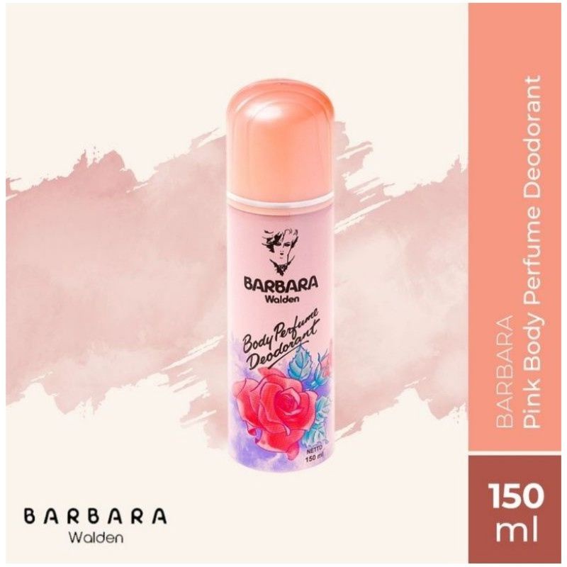 BARBARA DEO BODY SPRAY 150ML~PARFUM BARBARA (BLACK/PINK) | Lazada Indonesia