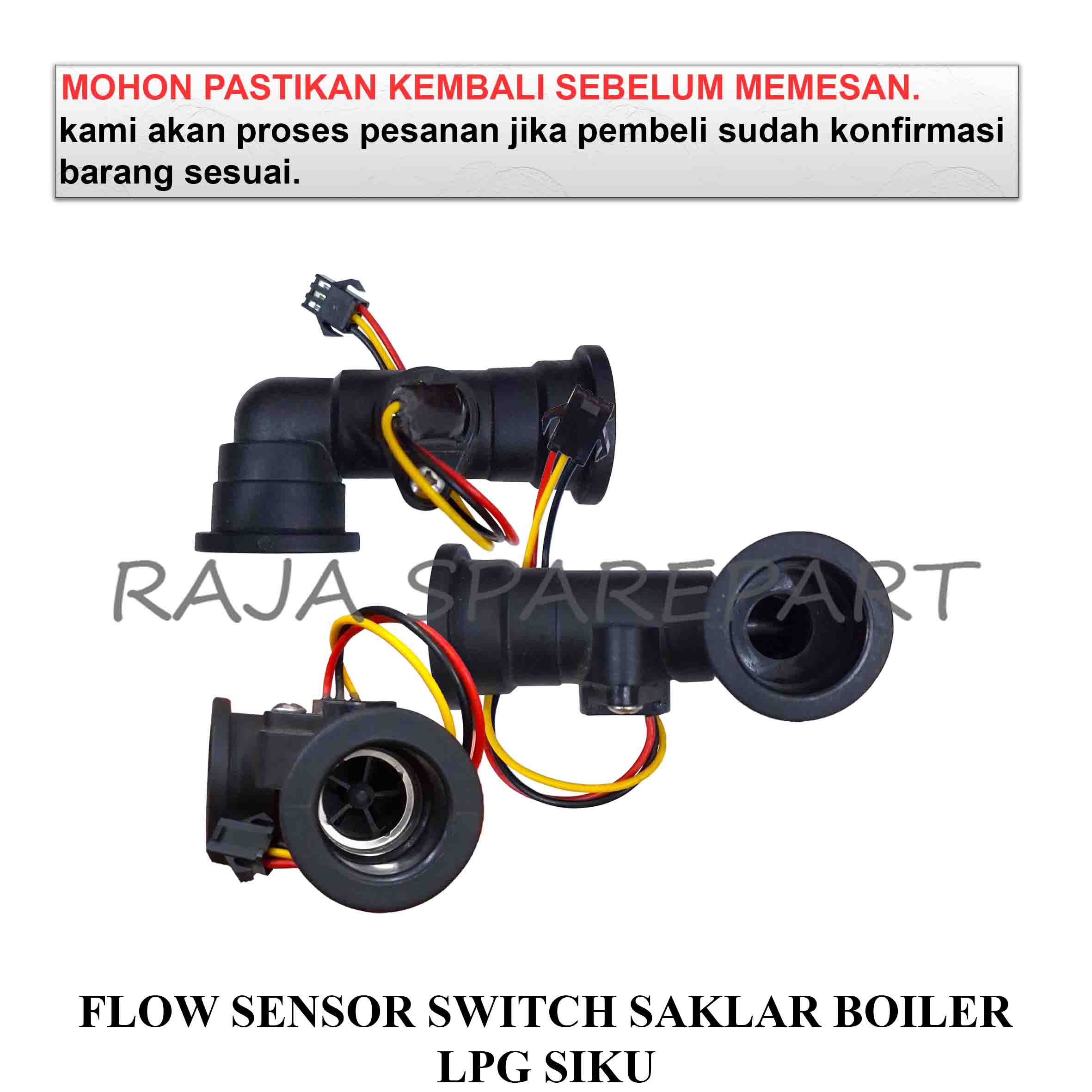 FLOW SENSOR / SENSOR ALIRAN AIR WATER HEATER / FLOW SENSOR SWITCH ...