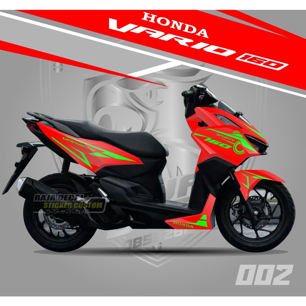 Cutting Sticker Vario 160 New 2022 - Aksesoris Motor Stiker Honda Vario ...