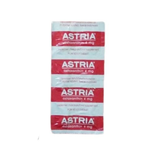 Astria Astaxanthin 4mg 1 Strip isi 6 kapsul | Lazada Indonesia