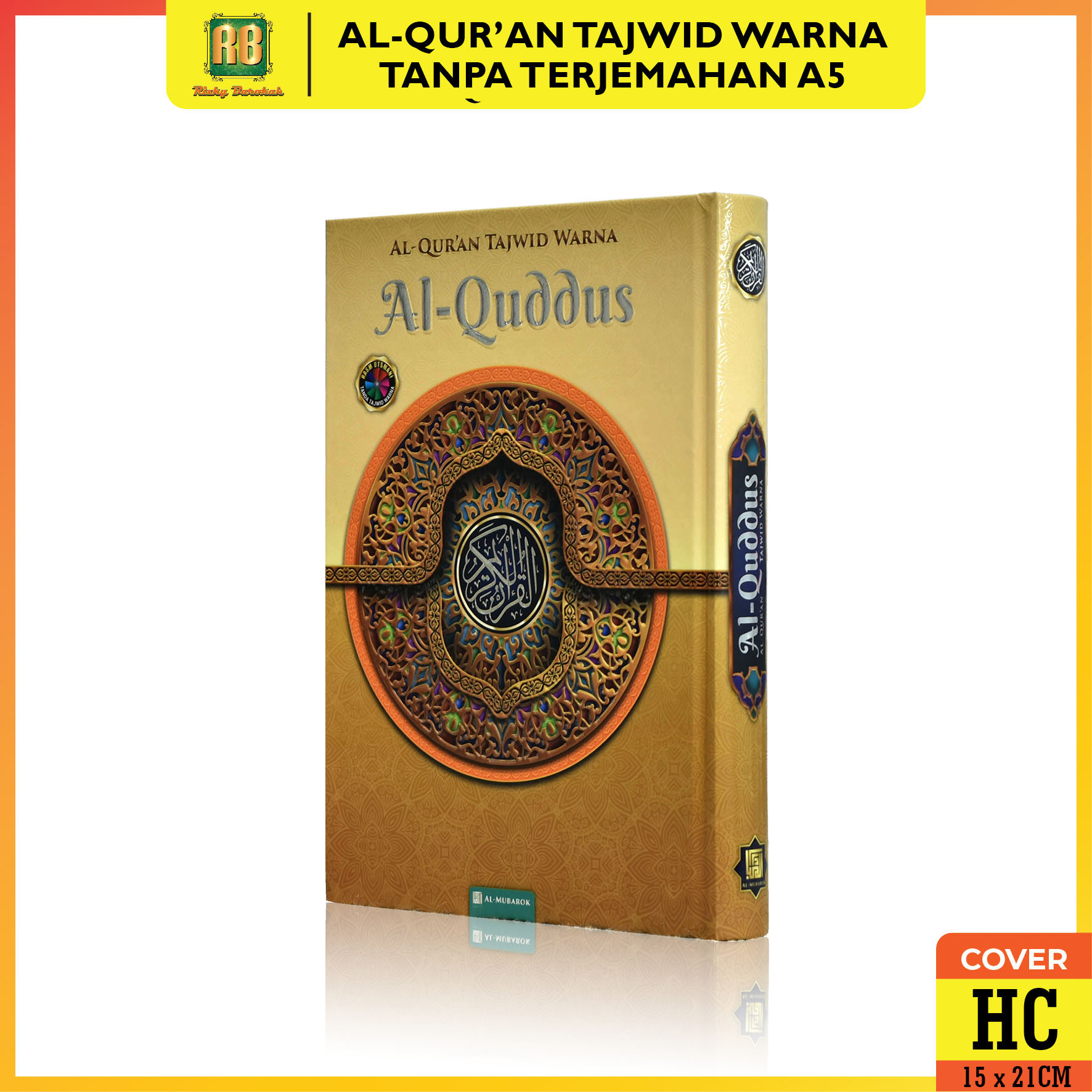 Al Quran Al Quddus A5 Tajwid Warna Non Terjemah Alquran Qudus Tanpa ...