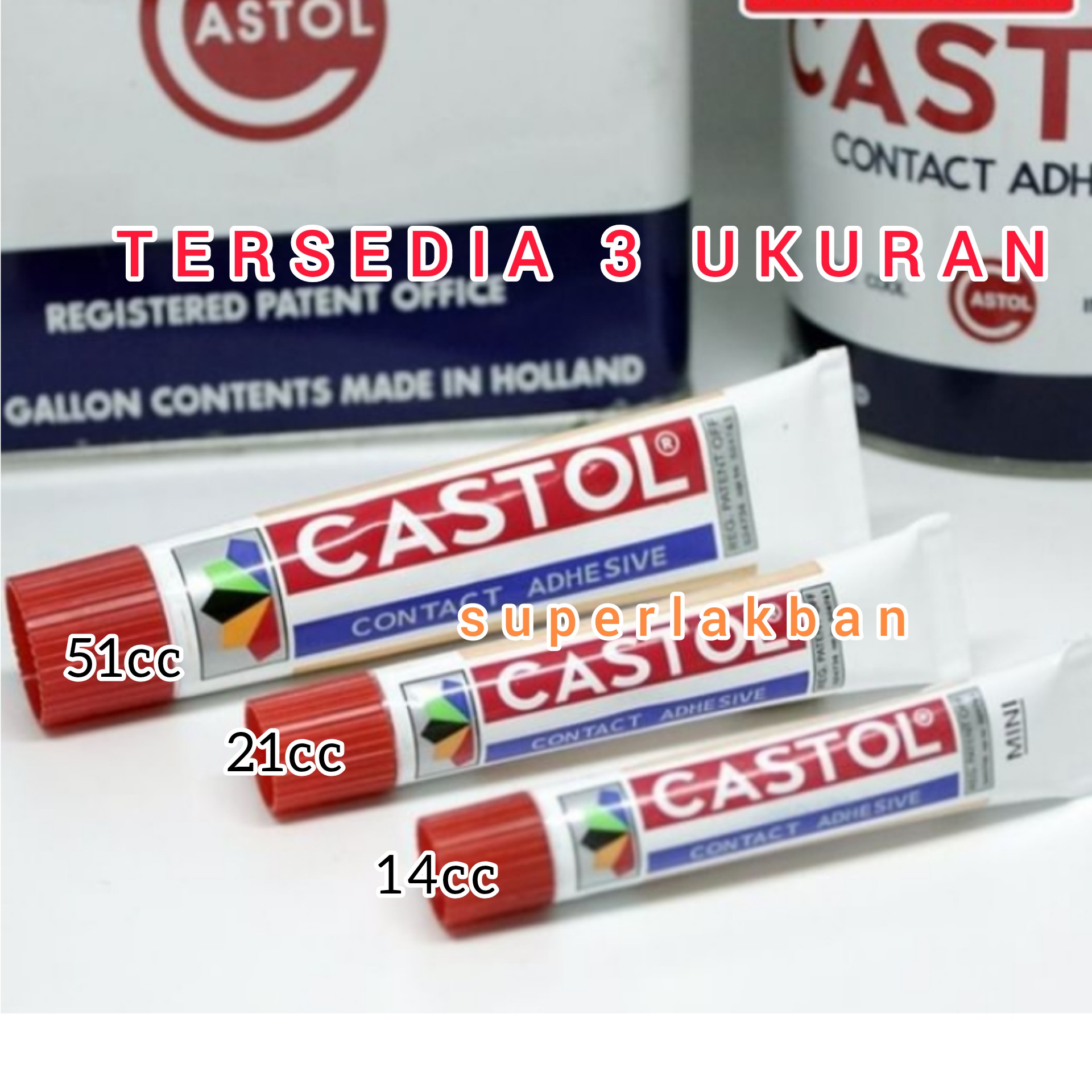 Lem Kuning Serba Guna Castol Contact Adhesive Reparasi Sepatu & Tas ...