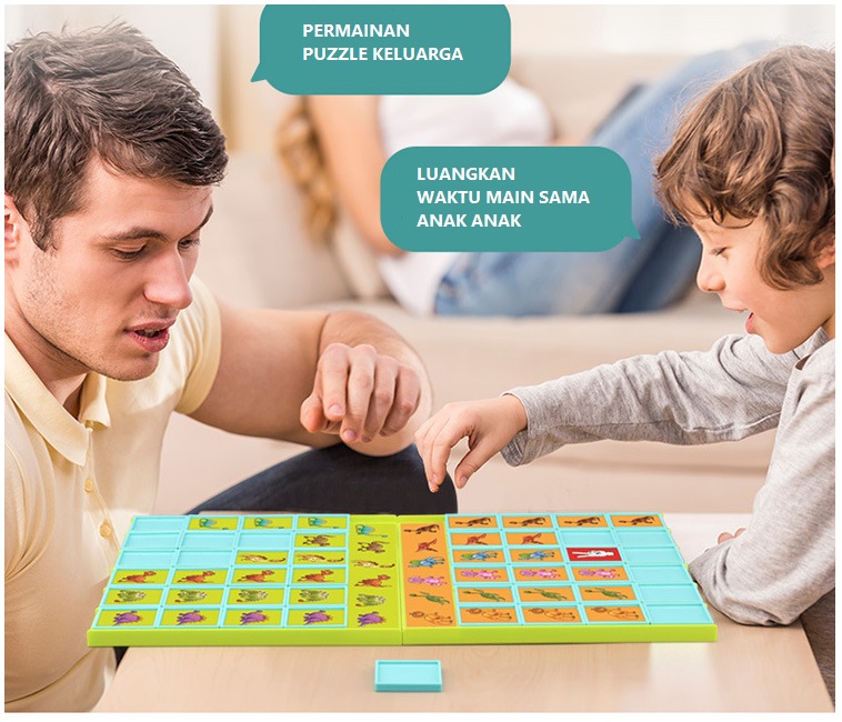 MAINAN ANAK EDUKASI PUZZLE CARD / SUSUN GAMBAR / KARTU TEKA TEKI TEBAK ...