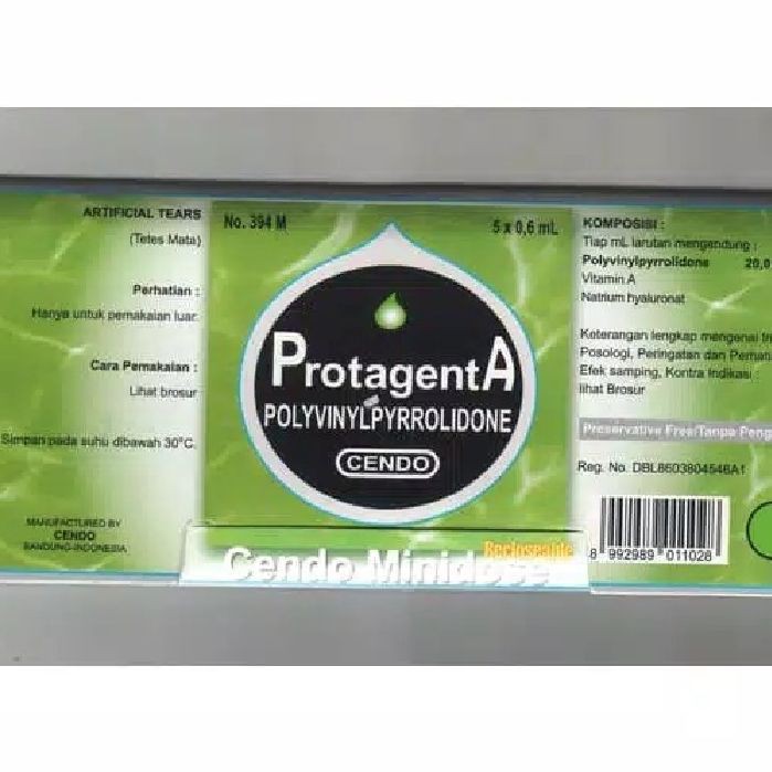 cendo protagenta A minidose mata isi 5 botol 0.6 ml | Lazada Indonesia