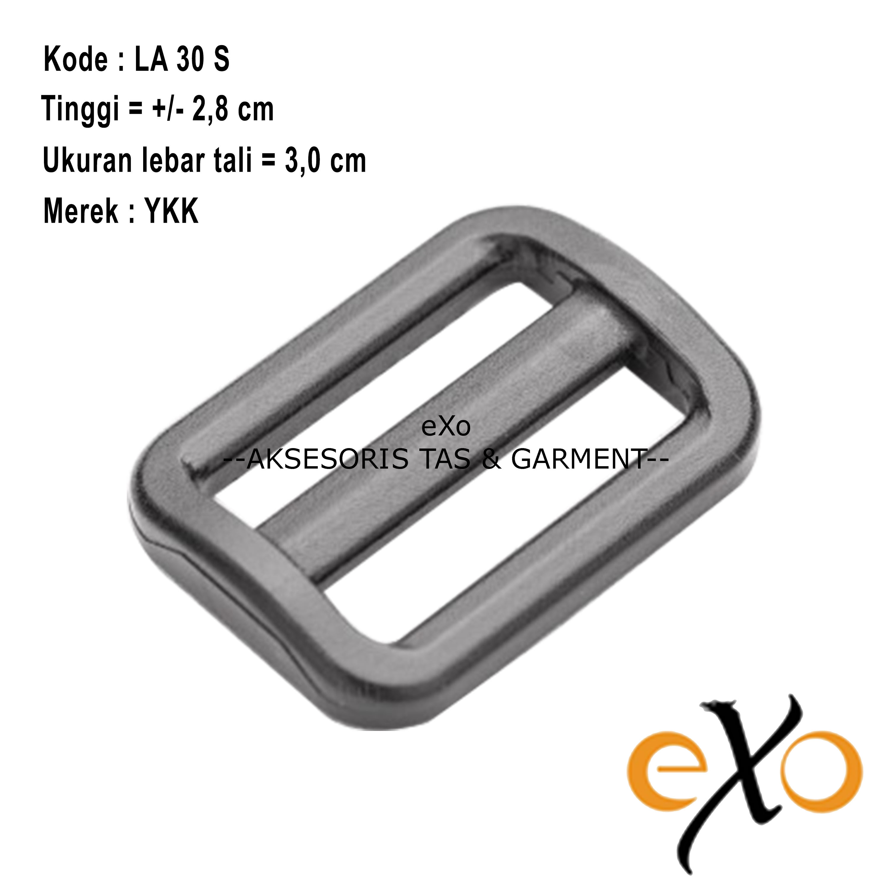 Ring jalan tas / ring tas plastik buckle ykk polyacetal (pom) strap ...