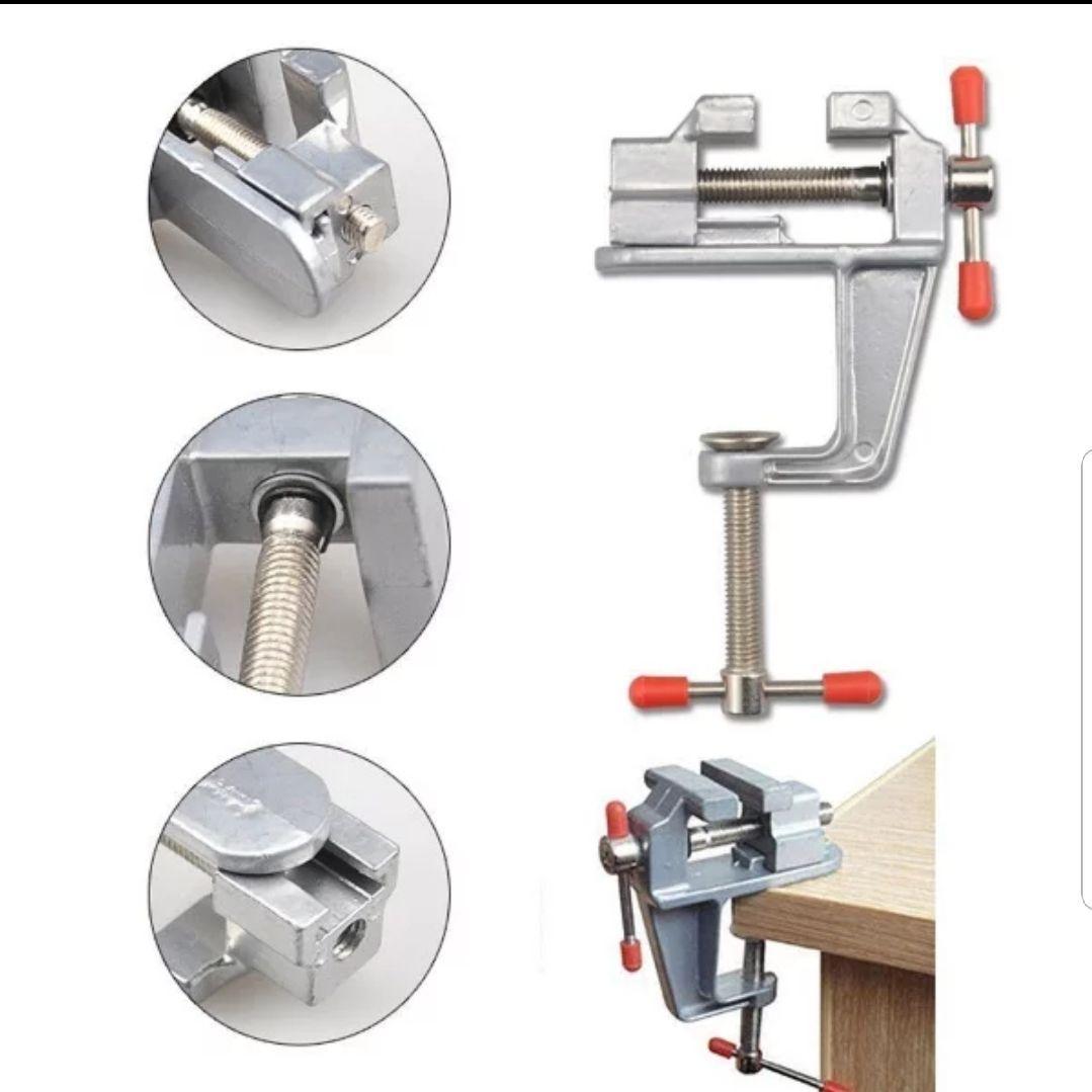 CLAMP MINI PENJEPIT MEJA KERAJINAN Penjepit Meja Table Vise - Mini ...